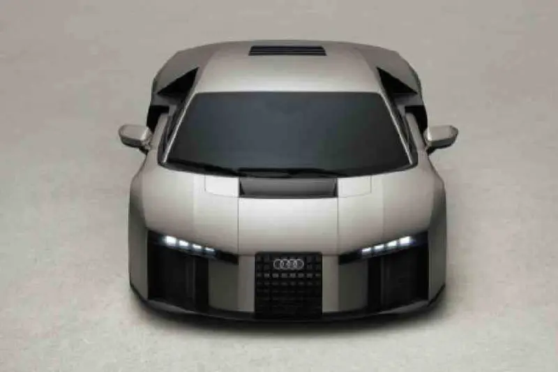 The first Audi supercar with a high-performance hybrid powertrain ...