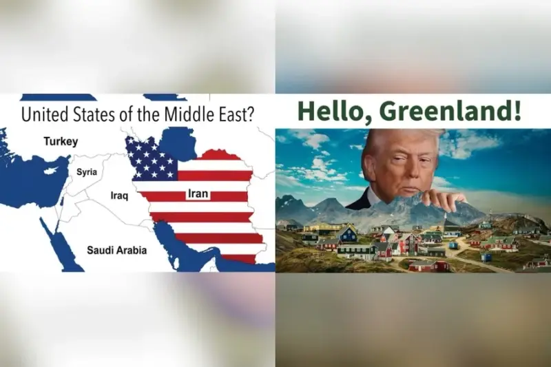 'United States of Middle East?' Trump shares shocking Iran map on Truth ...