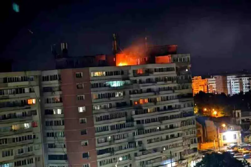 Russian drone launched against Ukraine crashes in eastern Romania ...