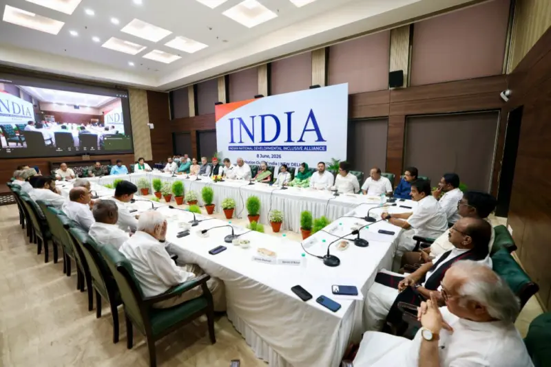 INDIA Bloc Flags Economic Challenges, Electoral Roll Revision at Key ...