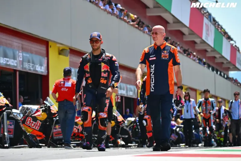 Enea Bastianini declares KTM struggles a 'disaster' after disastrous ...