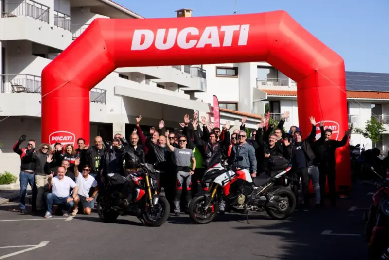 From the Cantabrian Sea to the Atlantic: Ducati turns more than 1,000 ...