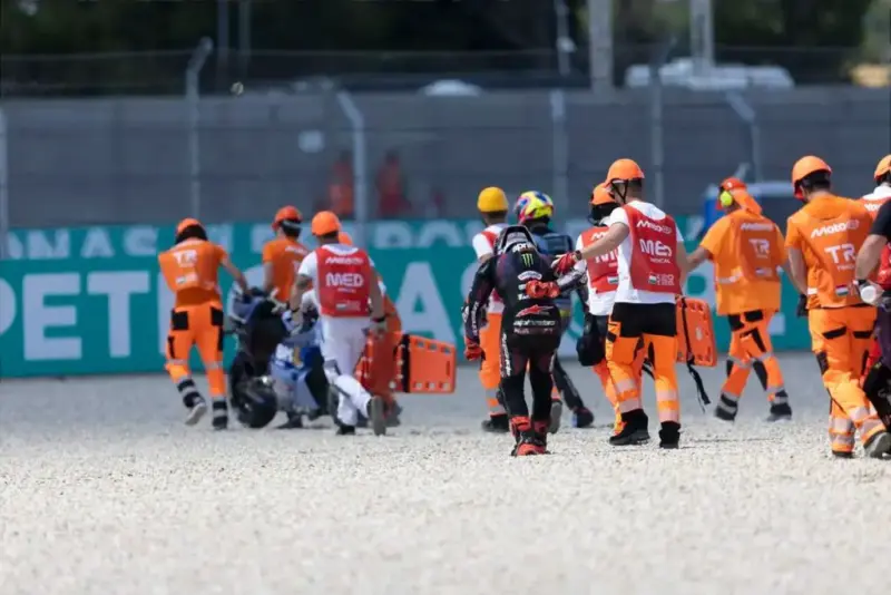 MotoGP fans demand Jorge Martin race ban after dramatic Hungarian Grand ...