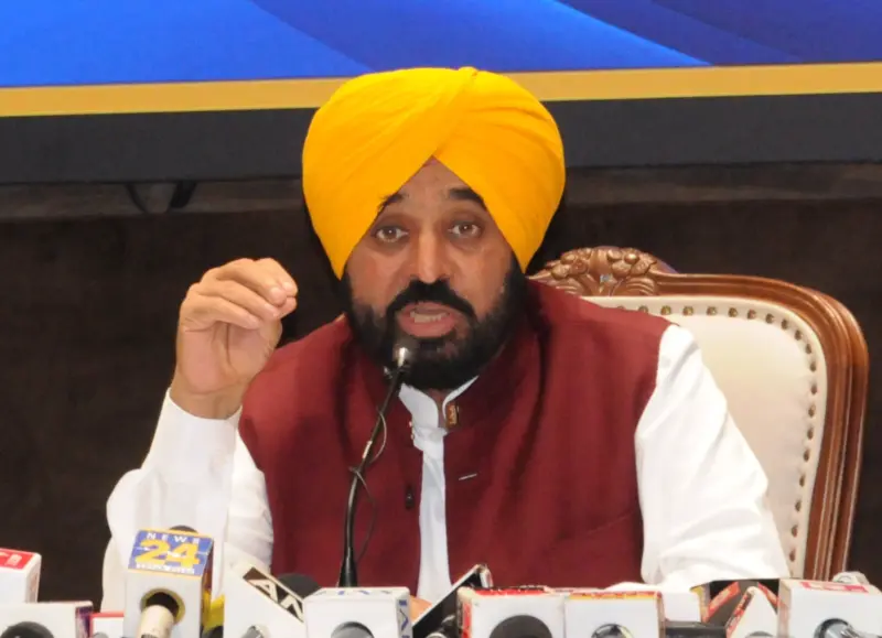 Girl's question prompts Punjab CM Mann to order joint first position ...