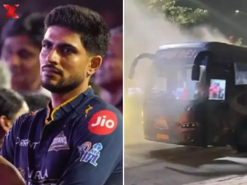 Gujarat Titans Bus Catches Fire After IPL Final Loss, Players Evacuated ...