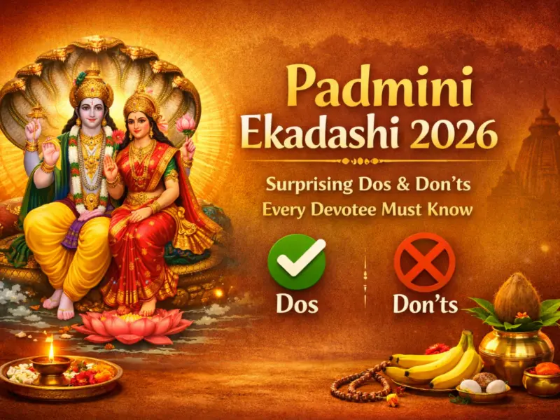 Padmini Ekadashi 2026: Surprising Dos & Don'ts Every Devotee Must Know ...
