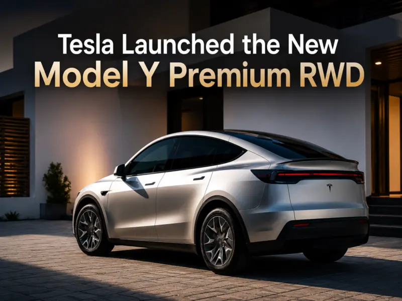 Tesla Launched New Model Y Premium RWD in India Today. Check Price ...
