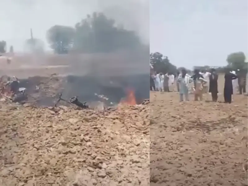 Pakistan Air Force Jet Crash Latest Update: PAF Training Aircraft ...