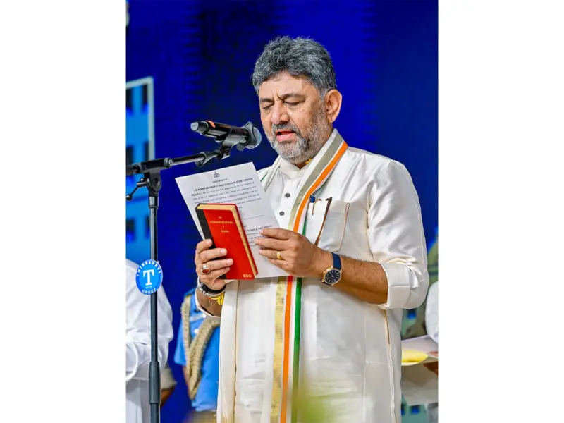 Karnataka CM DK Shivakumar vows to fill 56,000 posts, prioritise ...