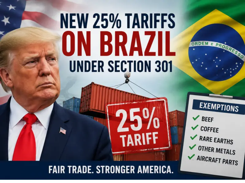 Trump's New Brazil Tariffs Latest Update: US Proposes 25% Duties Under ...