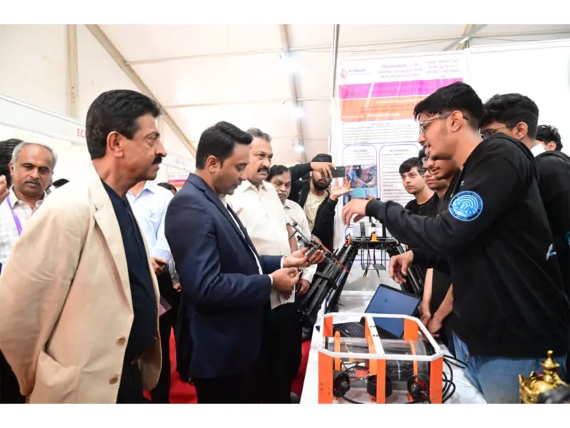 Project Exhibition at Ramaiah Institute of Technology, Students ...