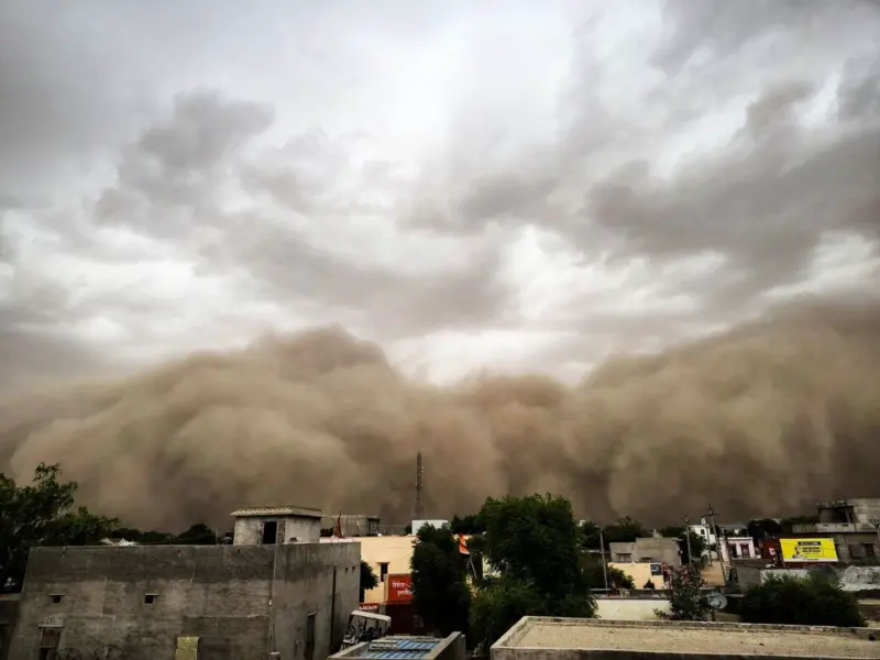 Watch: Massive Dust Storm In Rajasthan Looks Like A Scene From ...