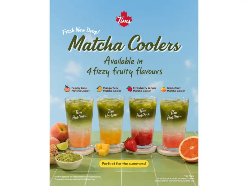 Tim Hortons® India Introduces All-New Refreshing Matcha Coolers | Dailyhunt