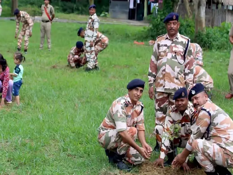MHA Plants Over 5 Lakh Saplings Nationwide, Targets 7 Crore Trees This ...