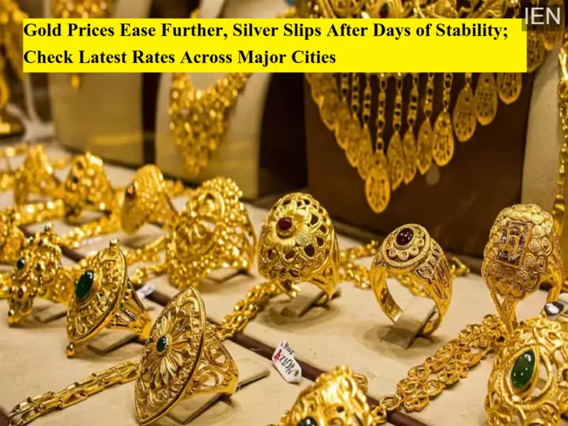 Gold Prices Ease Further, Silver Slips After Days of Stability; Check ...