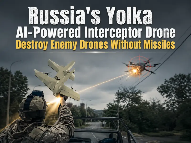 What Is Russia's Yolka Interceptor Drone and How Does It Stop Enemy ...