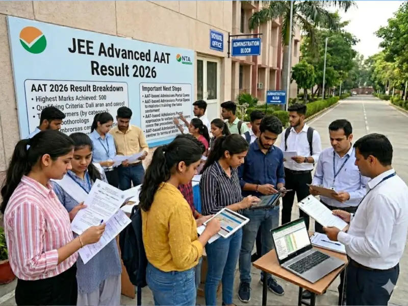 JEE Advanced AAT Result 2026 Declared At jeeadv.ac.in; Check Direct ...