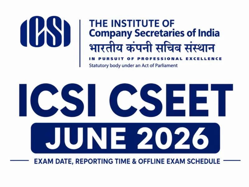ICSI Admit Card June 2026 Out: Direct Download Link, Login Steps & Hall ...