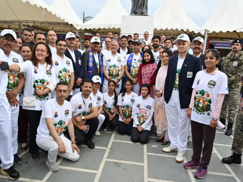 Himachal governor flags off mini marathon on World Environment Day ...