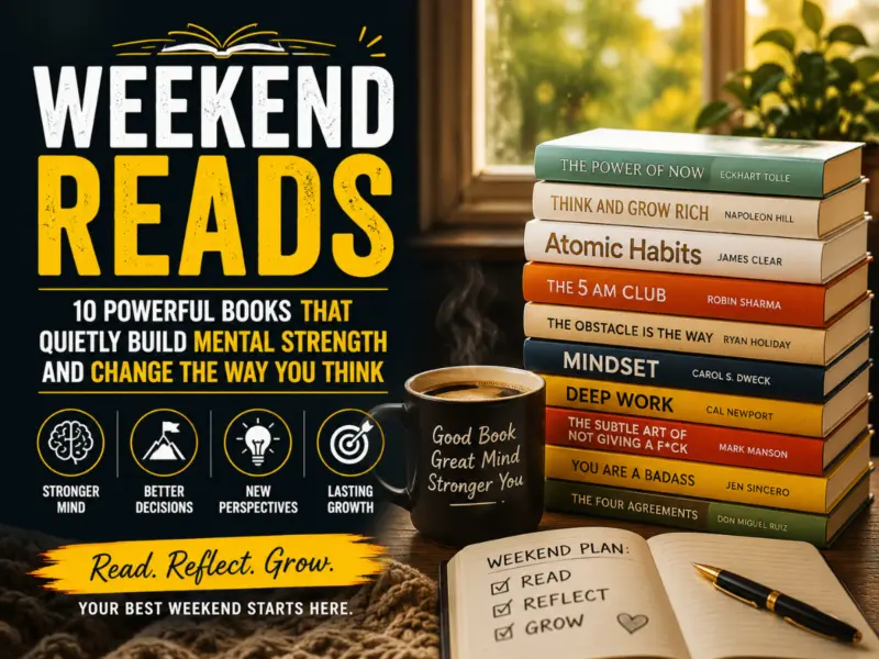 Weekend Reads: 10 Powerful Books That Quietly Build Mental Strength and ...
