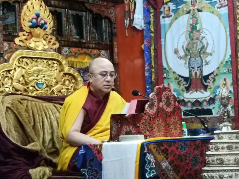 Tibetan Buddhists hold prayers for world peace amid West Asia conflict ...