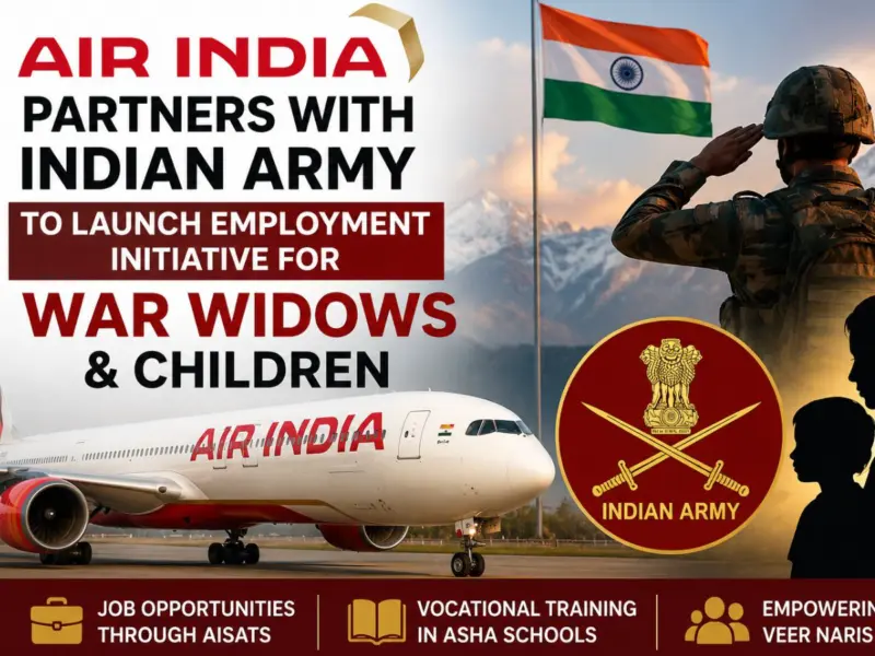 Air India Launches Employment Initiative for Veer Naris and Children in ...