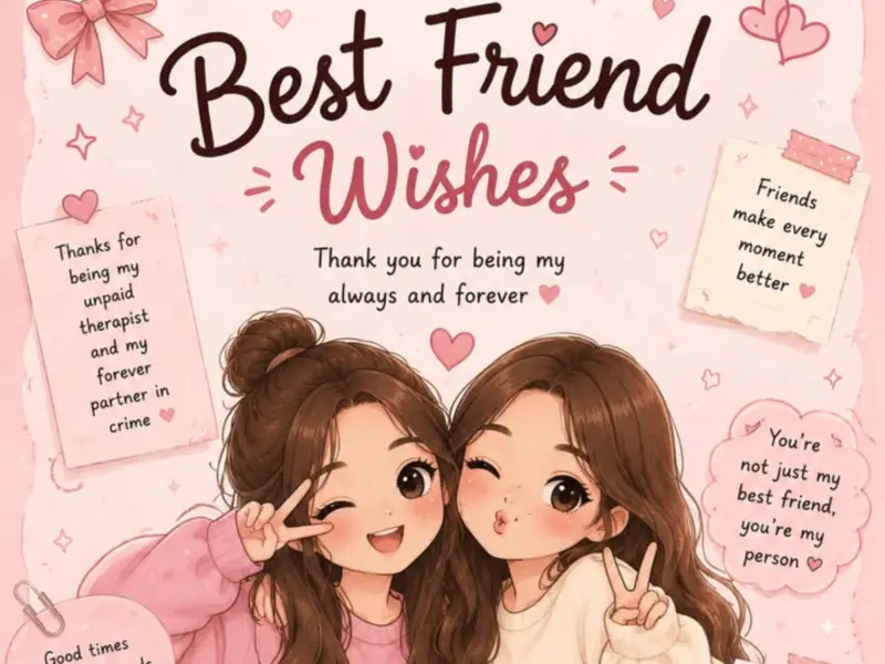 Happy Best Friends Day 2026: Top 150+ Heartfelt Wishes, Quotes ...