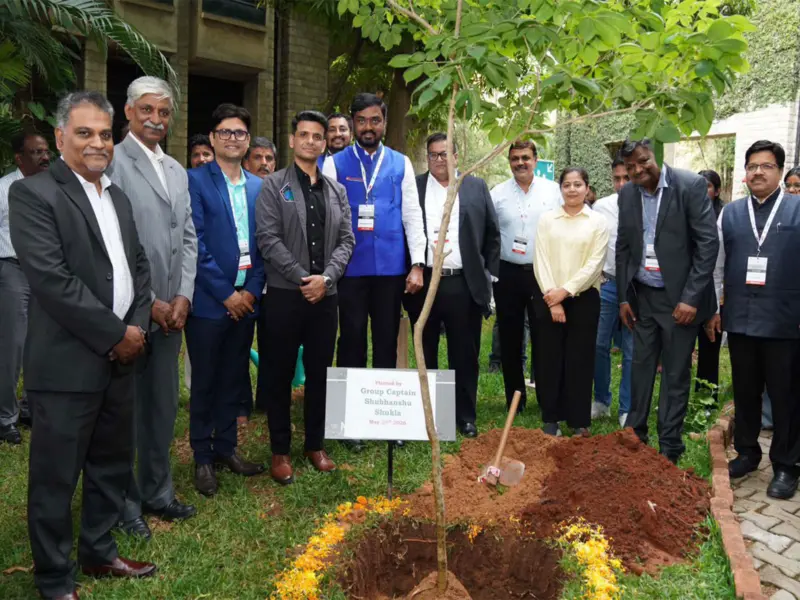 Group Captain Shubhanshu Shukla urges earth conservation at Climate ...